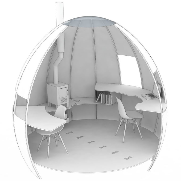 The Escape Pod by Podmakers | Wowow Home Magazine