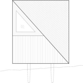 A45 | Tiny Triangular Cabin in New York by BIG | Wowow Home Magazine