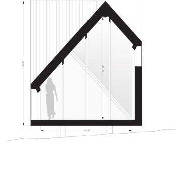 A45 | Tiny Triangular Cabin in New York by BIG | Wowow Home Magazine