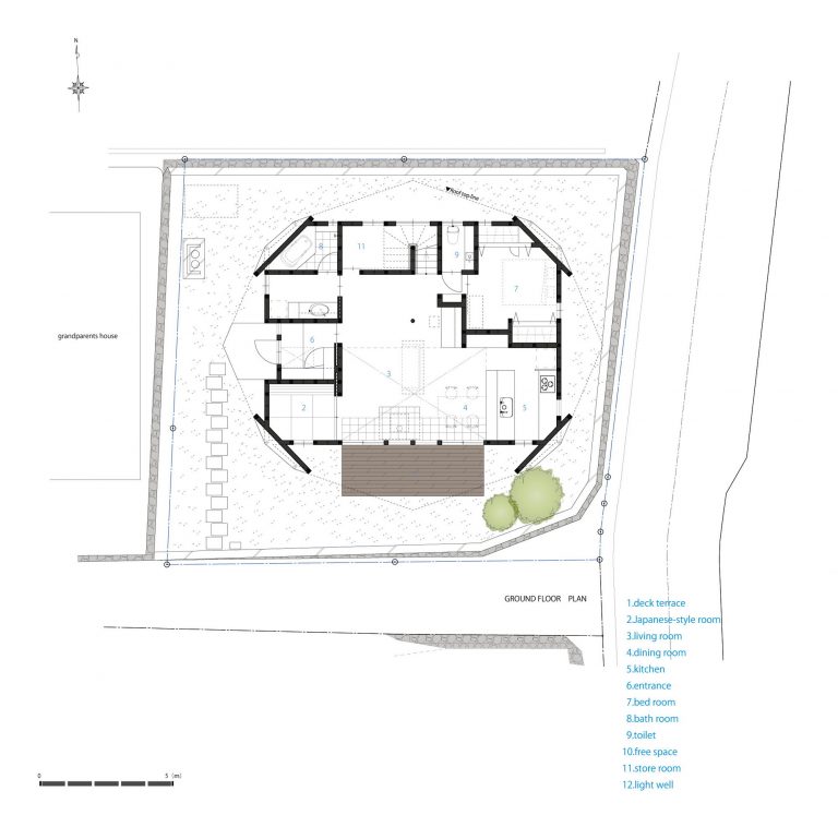 Origami House | Home with an Origami-Like Roof | Wowow Home Magazine