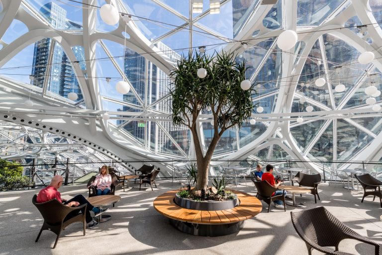The Spheres in the New Amazon Headquarters | Wowow Home Magazine