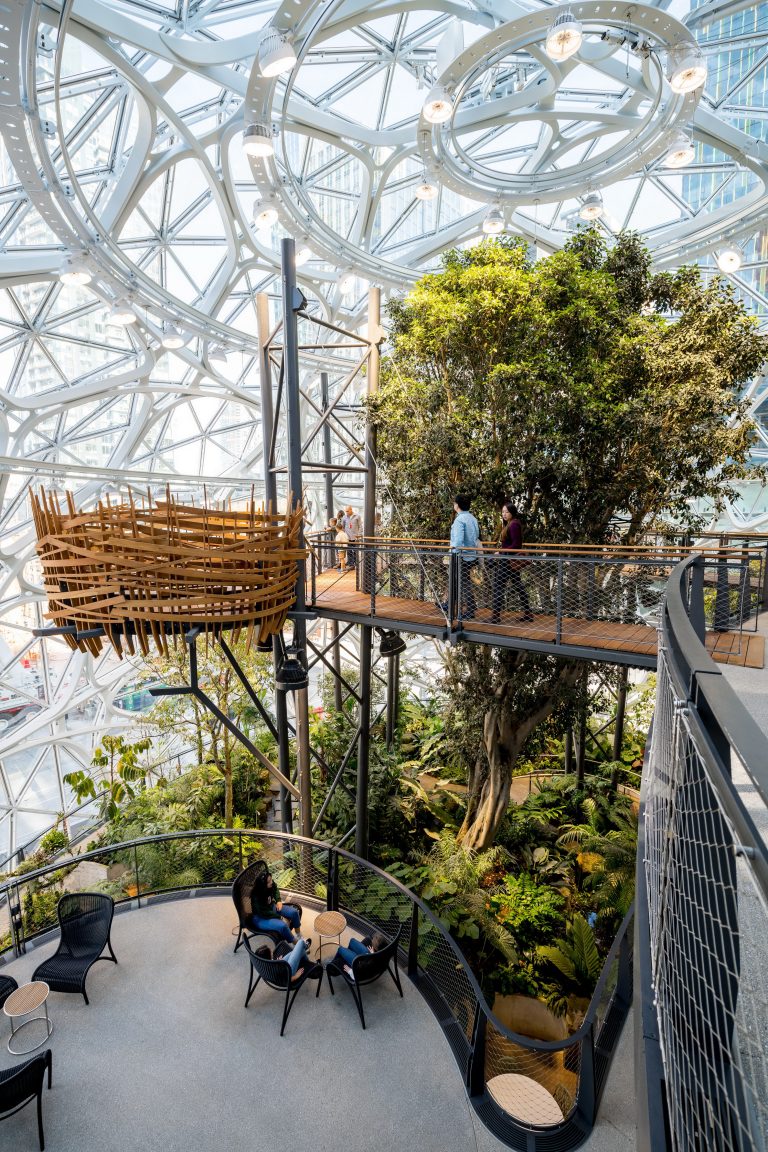 The Spheres in the New Amazon Headquarters | Wowow Home Magazine