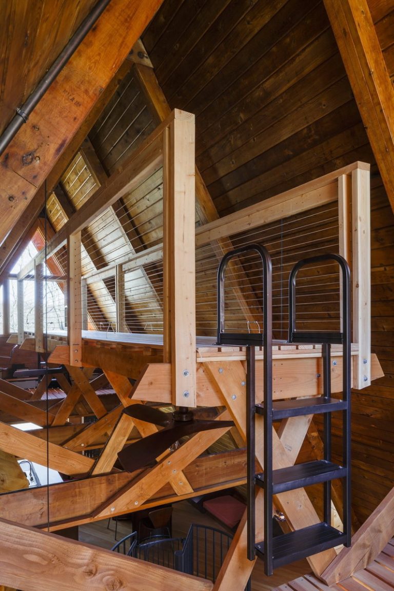 Triangle House – A-Frame Chalet Renovation | Wowow Home Magazine