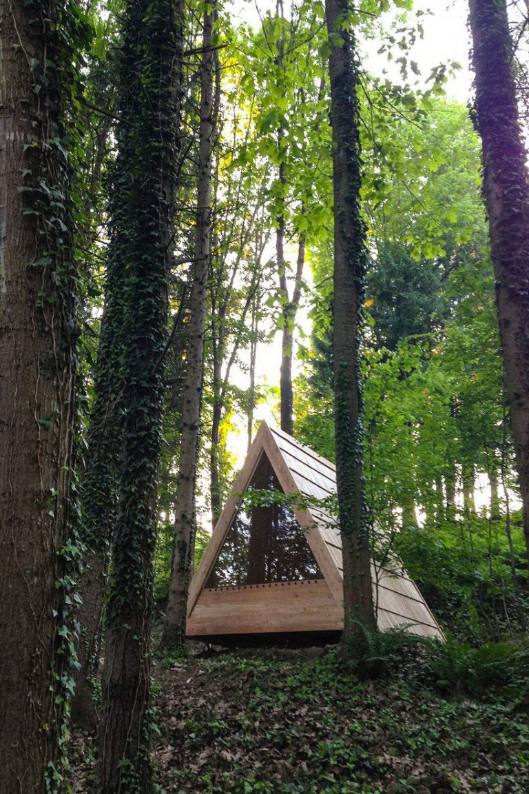 Glamping Cabins – Tiny A-Frame Cabins by Lushna | Wowow Home Magazine