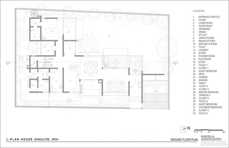 L- Plan House by Khosla Associates | Wowow Home Magazine