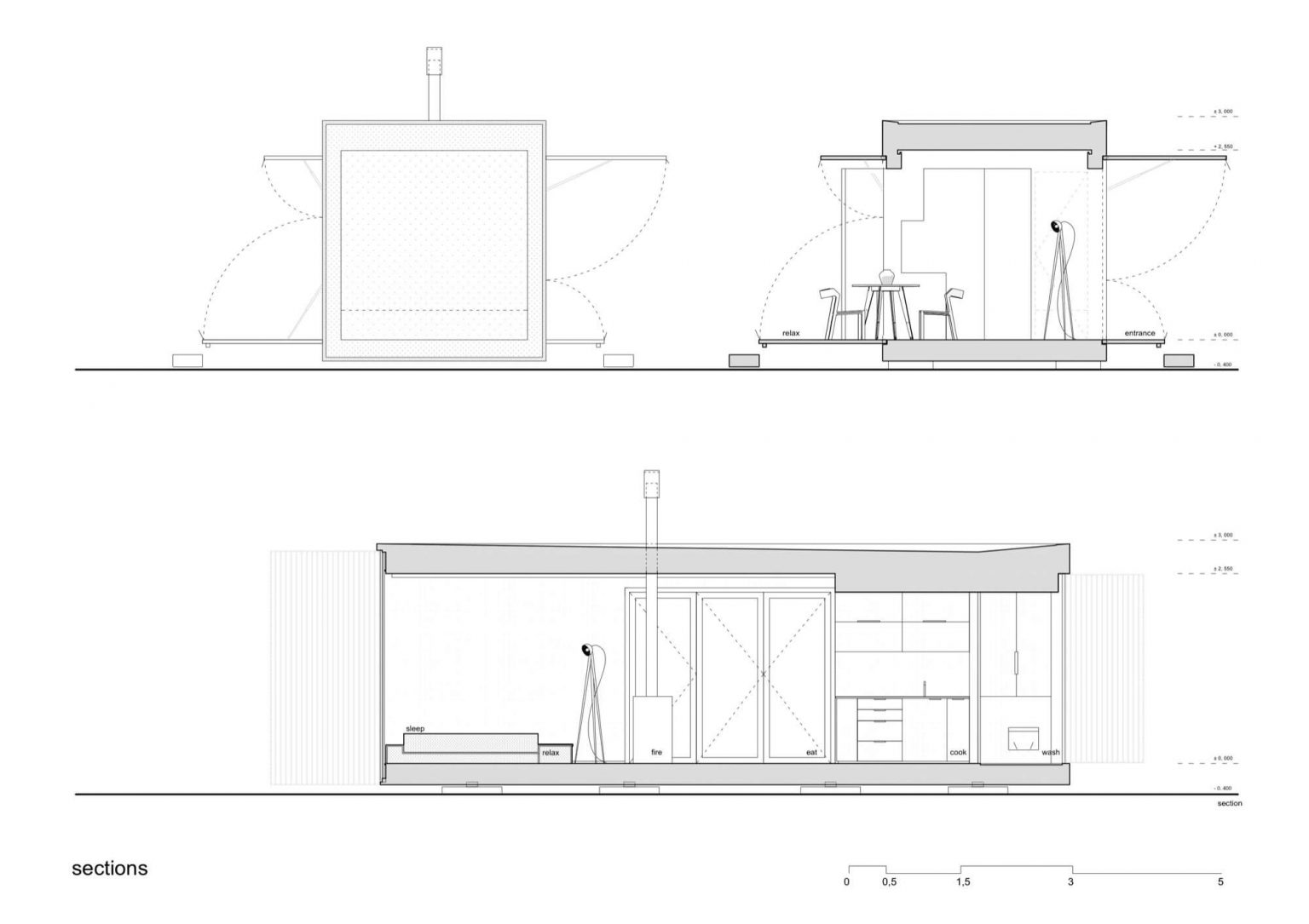 Tiny Modular Cabin by Ark Shelter | Wowow Home Magazine
