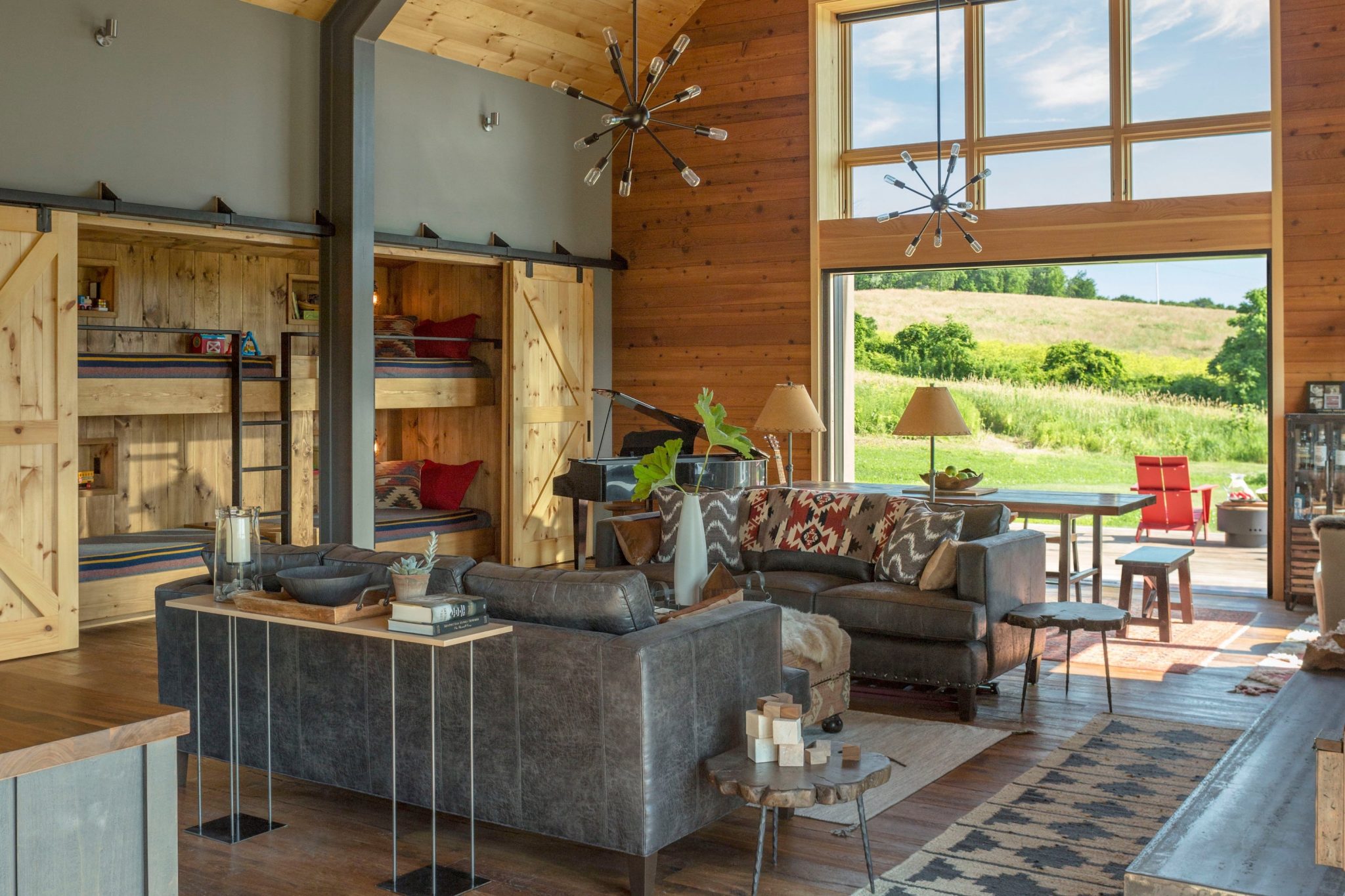 Mountain-Style A-Frame Cabin by Todd Gordon Mather Architect | Wowow ...