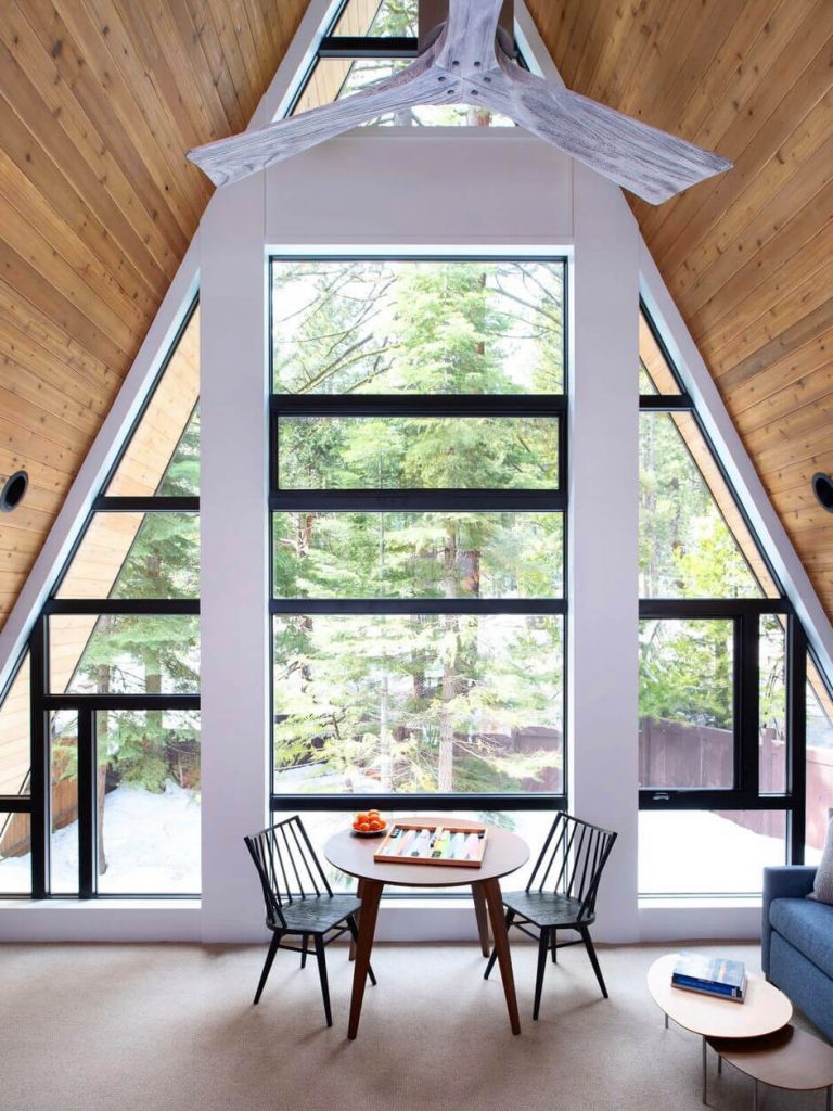 Mountain-Style A-Frame Cabin by Todd Gordon Mather Architect | Wowow ...